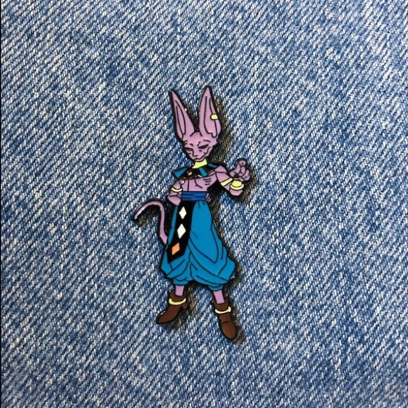 Jewelry | Dbz Beerus Enamel Pin | Poshmark